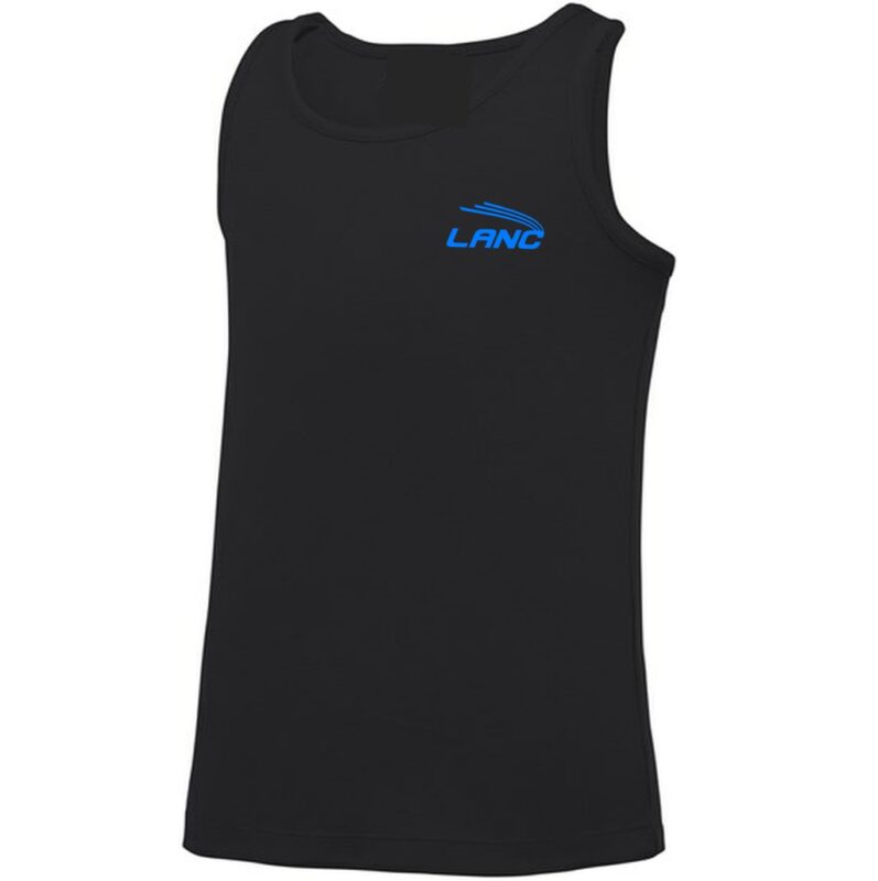 Leeds Athletic Netball Club Junior Black Vest - Sports FX